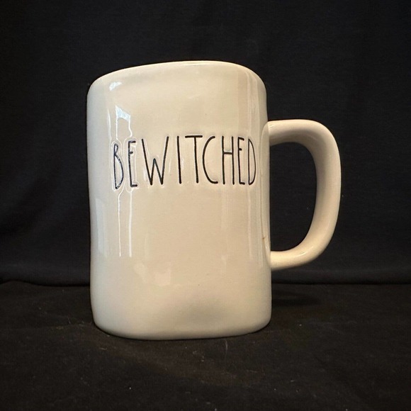Rae Dunn | Dining | Rae Dunn Bewitched Mugcup White Wgreen Interior ...
